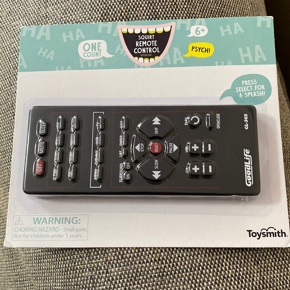 Toysmith | Toys | Nwt Joke Remote Control Add Water And Squirt Your ...